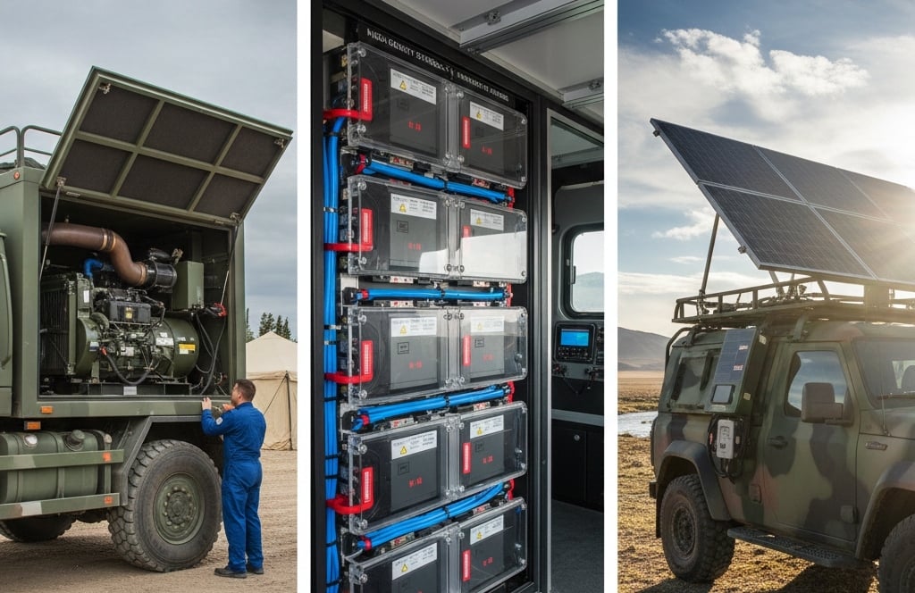 Power Solutions for Disaster Relief Vehicles in Remote Areas