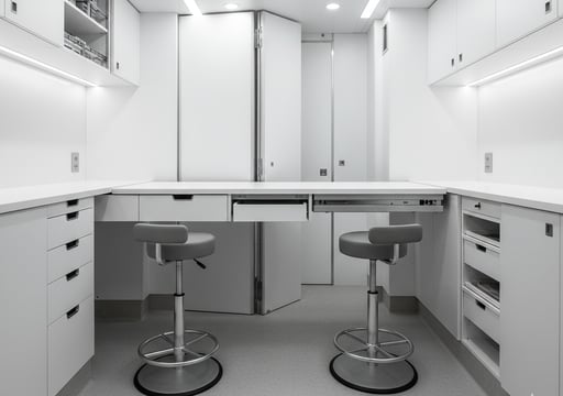 Modular Interior Design Ideas for Mobile Medical Units