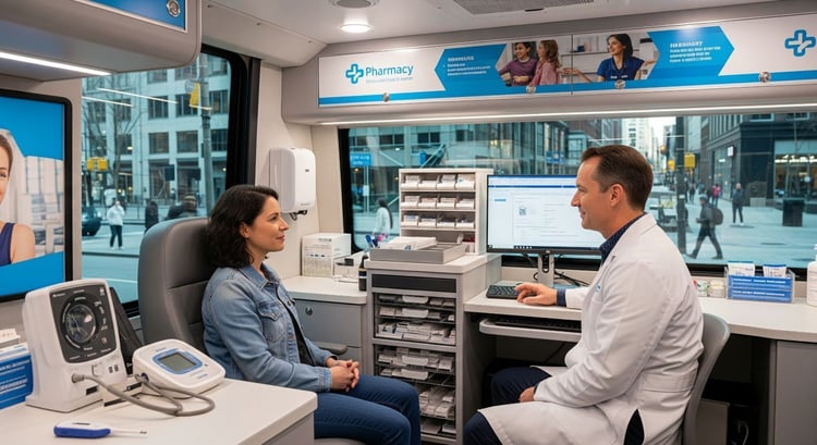 Mobile Pharmacy Vehicles for Prescription Delivery & Outreach Programs