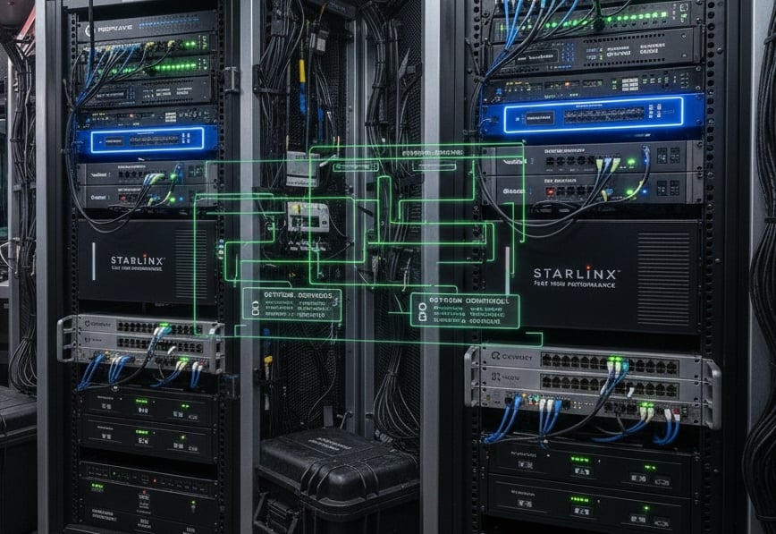 Satellite Communication Integration in Mobile Command Centers